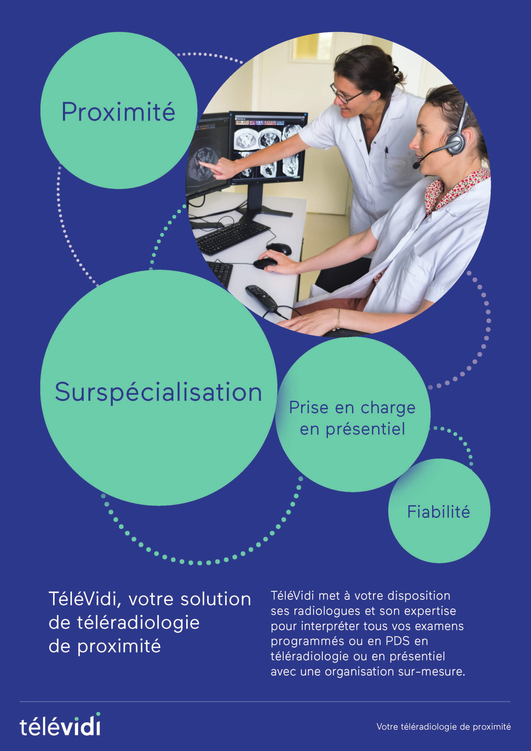 Vidi lance sa solution de téléradiologie de proximité, TéléVidi avec ...